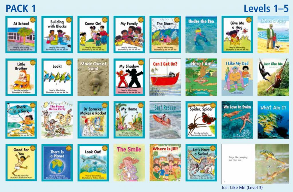 Pack 1, Levels 1-5 Sunshine Books (1 x 30 titles) | Read Pacific ...