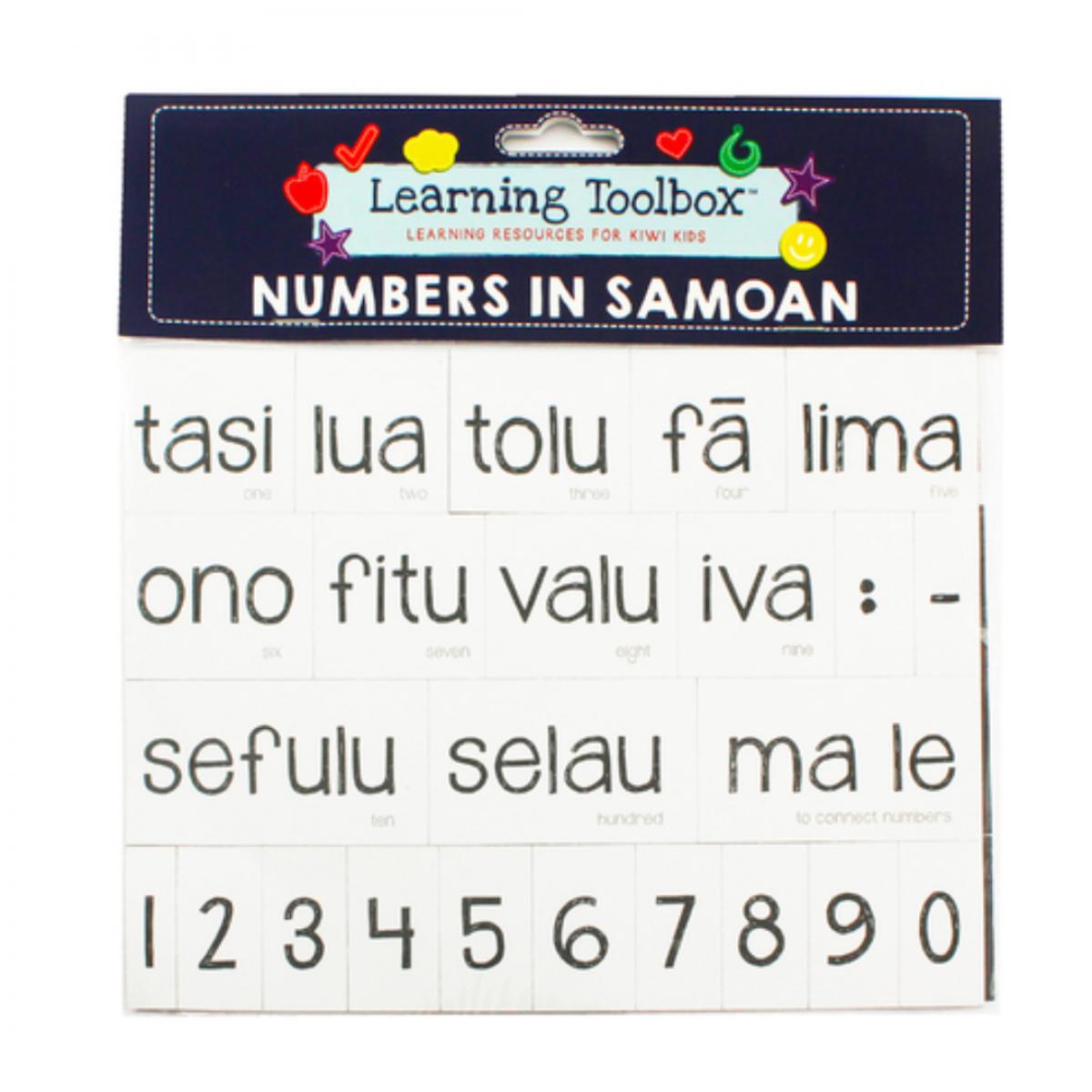 Numbers in Samoan | Read Pacific | Reading Books & Resources ...