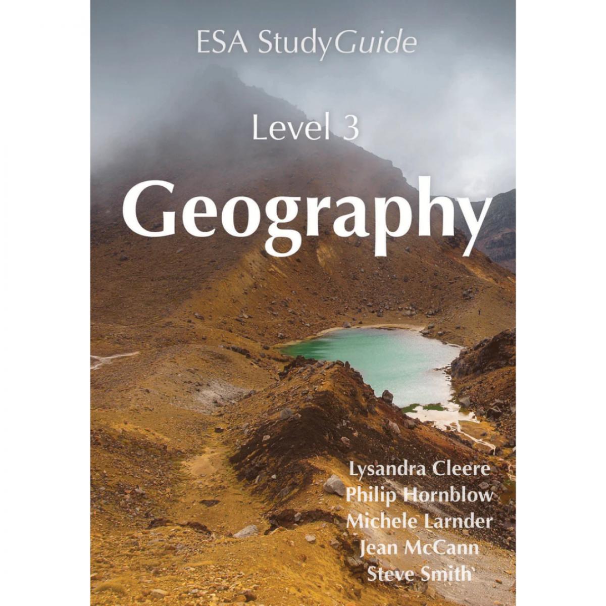 Level 3 Geography ESA Study Guide | Read Pacific | Reading Books ...