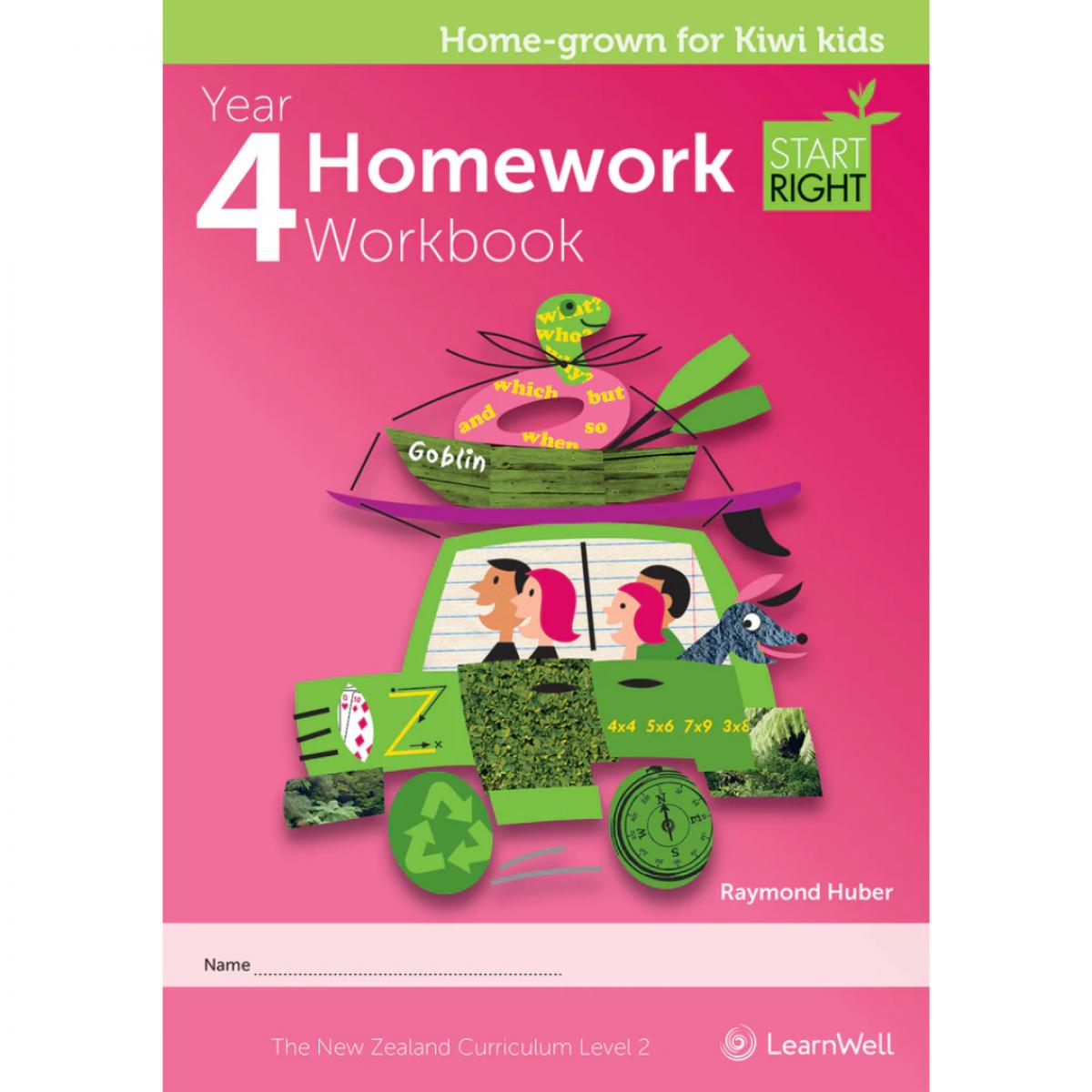 Year 4 Homework Start Right Workbook | Read Pacific | Reading Books ...