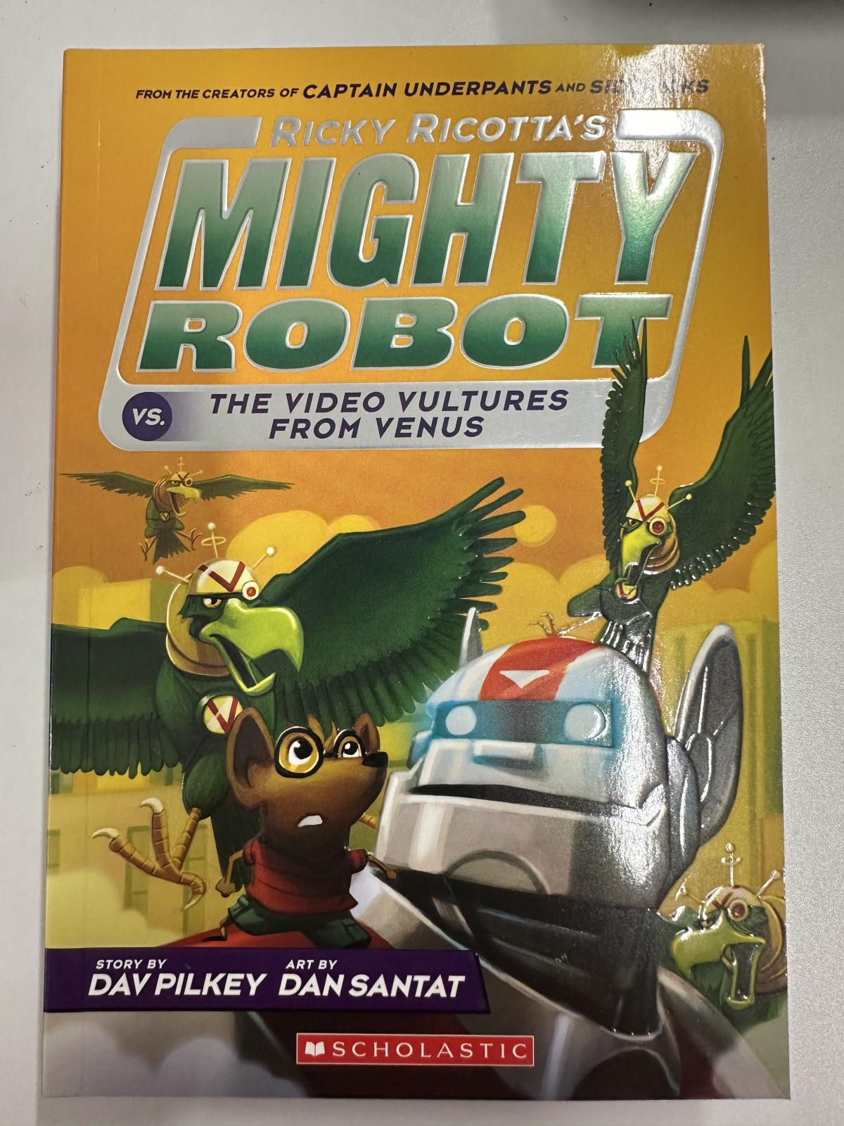 Ricky Ricotta's Mighty Robot The Video Vultures From Venus | Read ...