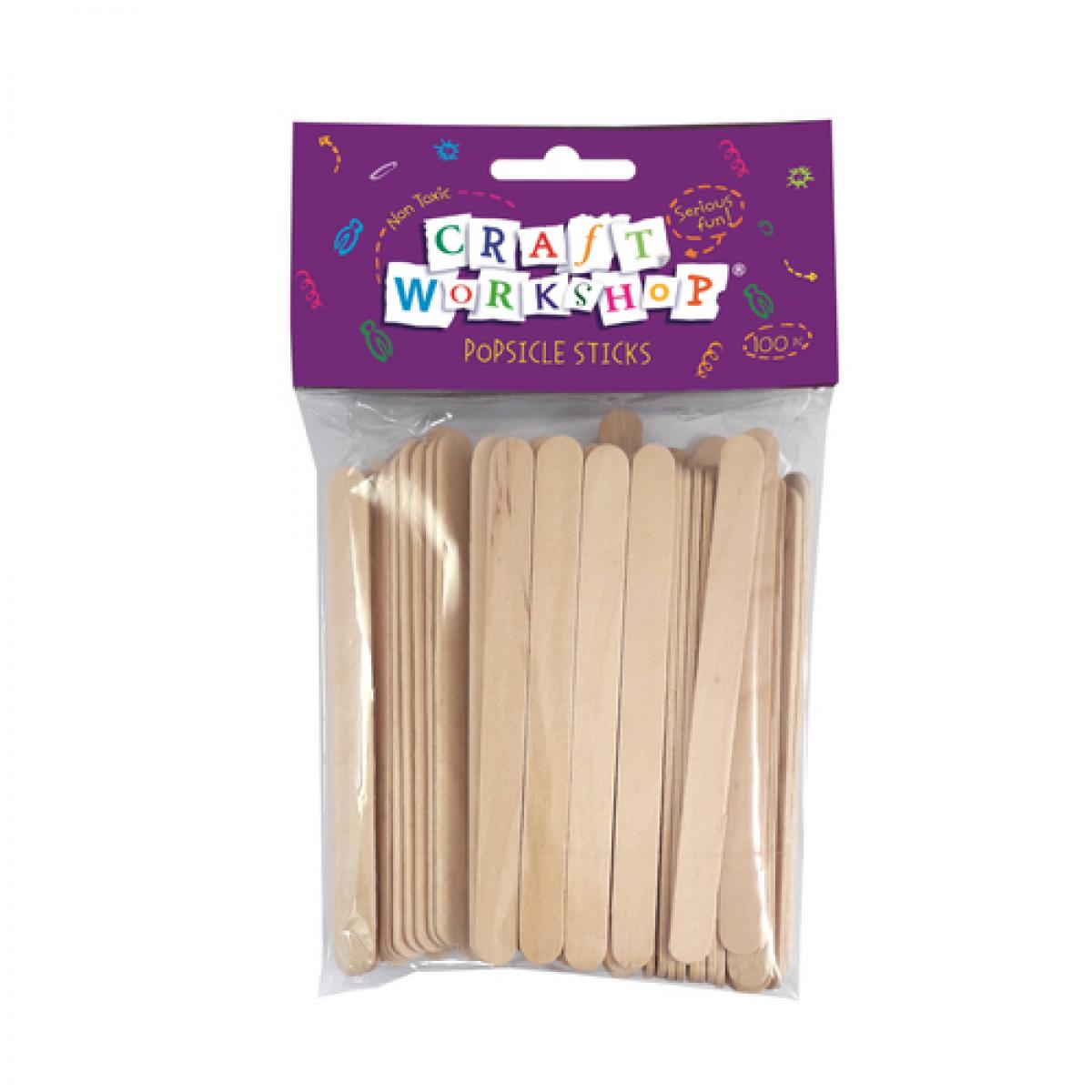 Craft Popsicle Sticks - Plain | Read Pacific | Reading Books ...