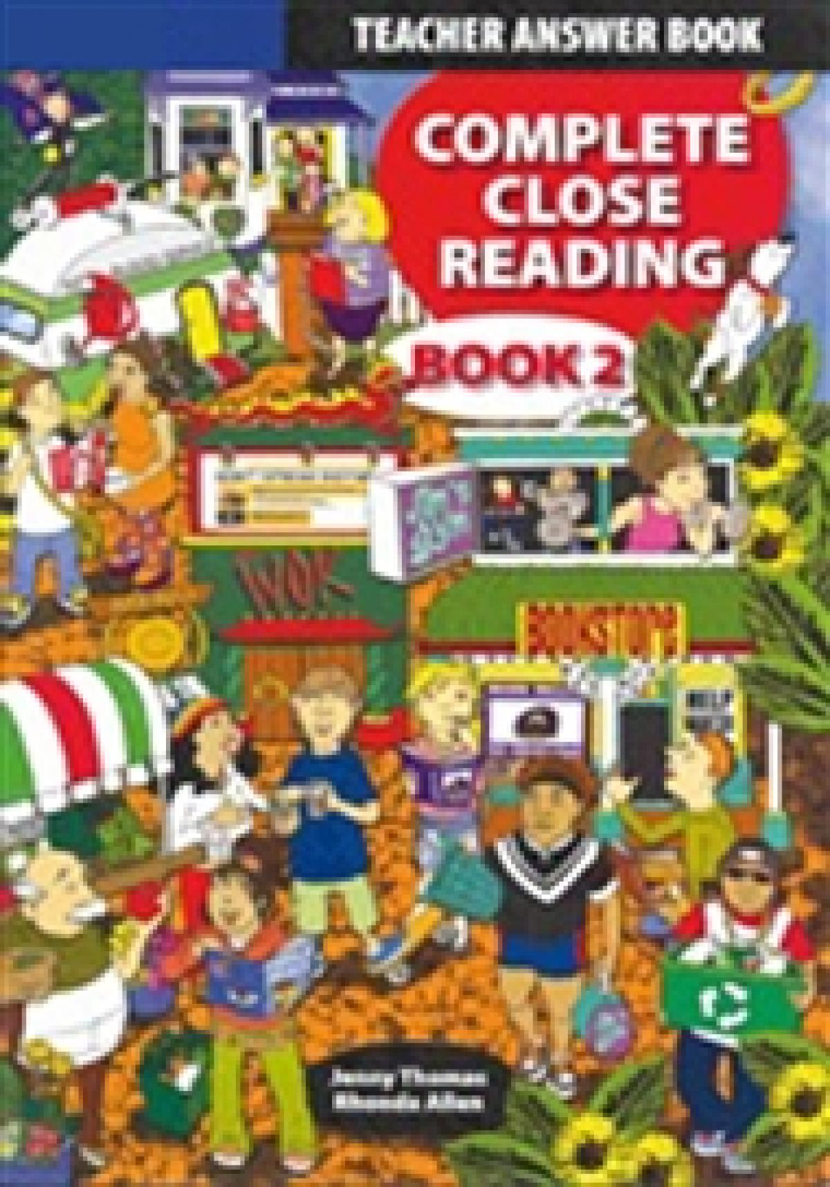 Complete Close Reading Book 2 Teacher Answer Book | Read Pacific ...