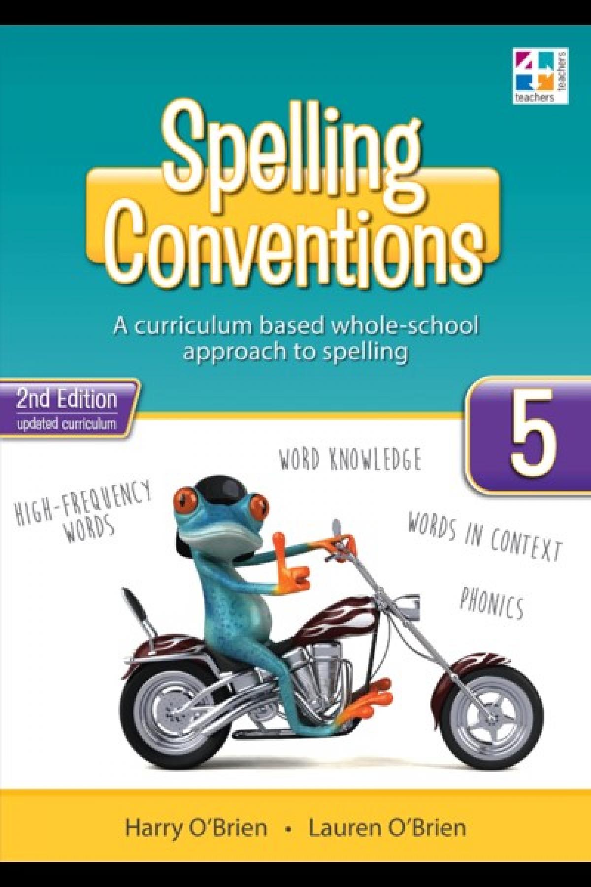 Spelling Conventions - Second Edition: Year 5 | Read Pacific | Reading ...